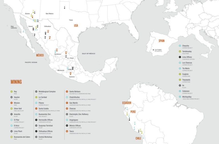 Our Presence - Americas Mining Corporation ENG
