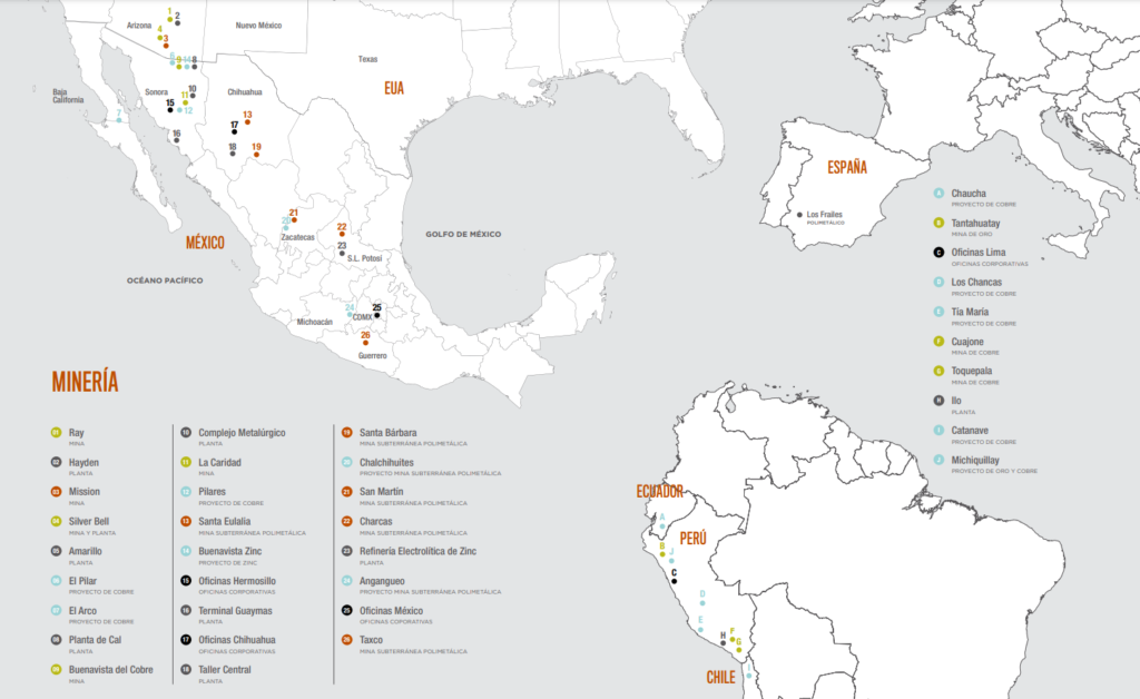 Nuestra Presencia - Americas Mining Corporation